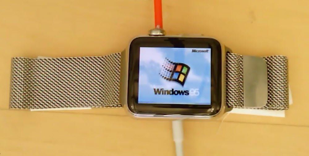 For no good reason, you can run Windows 95 on the Apple Watch – Techjaja
