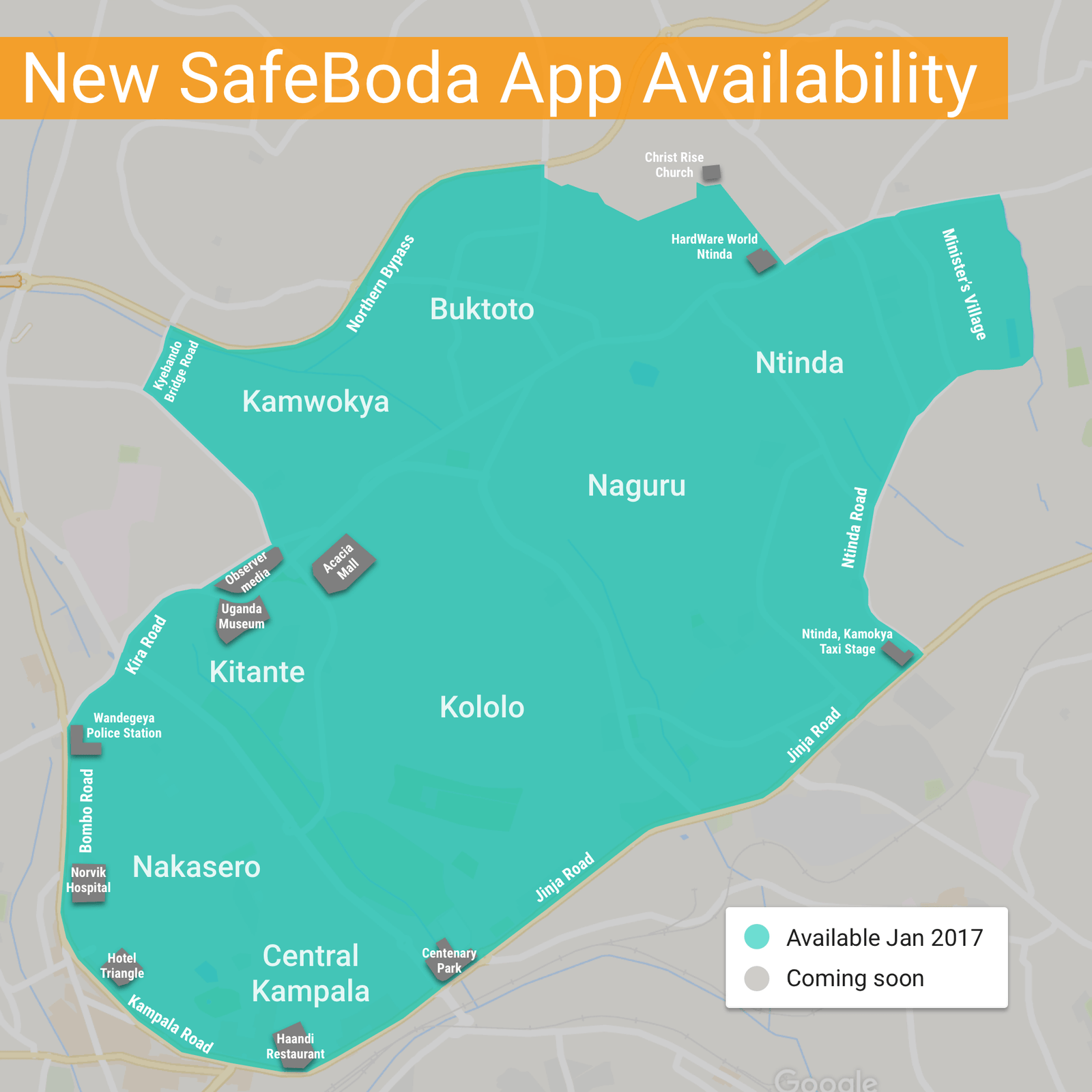 SafeBoda launches a new app with free rides for each app download ...