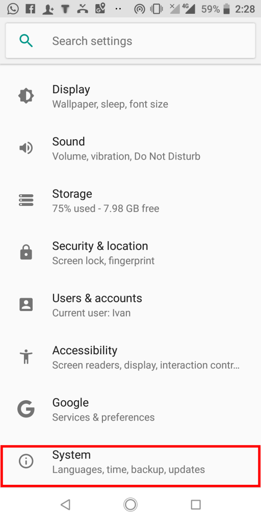 How to disable Auto correct on an Android smartphone in a few clicks