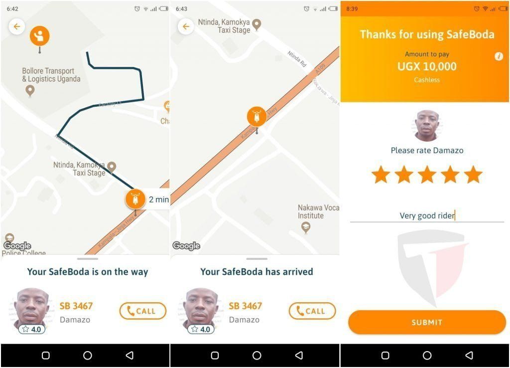 SafeBoda app's new look is BOLD. Check it out! – Techjaja