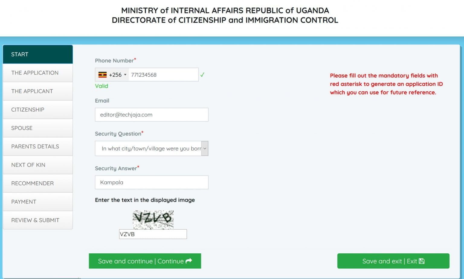 How to apply for a Ugandan Passport online – Techjaja