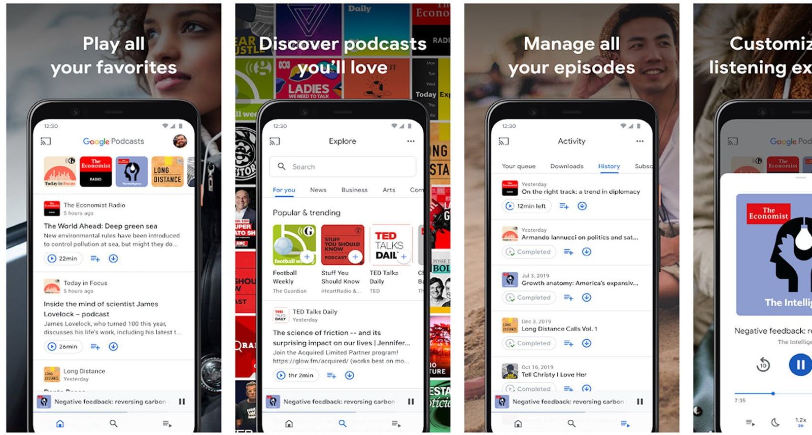 The 5 best Android podcast apps on the Google Play Store – Techjaja