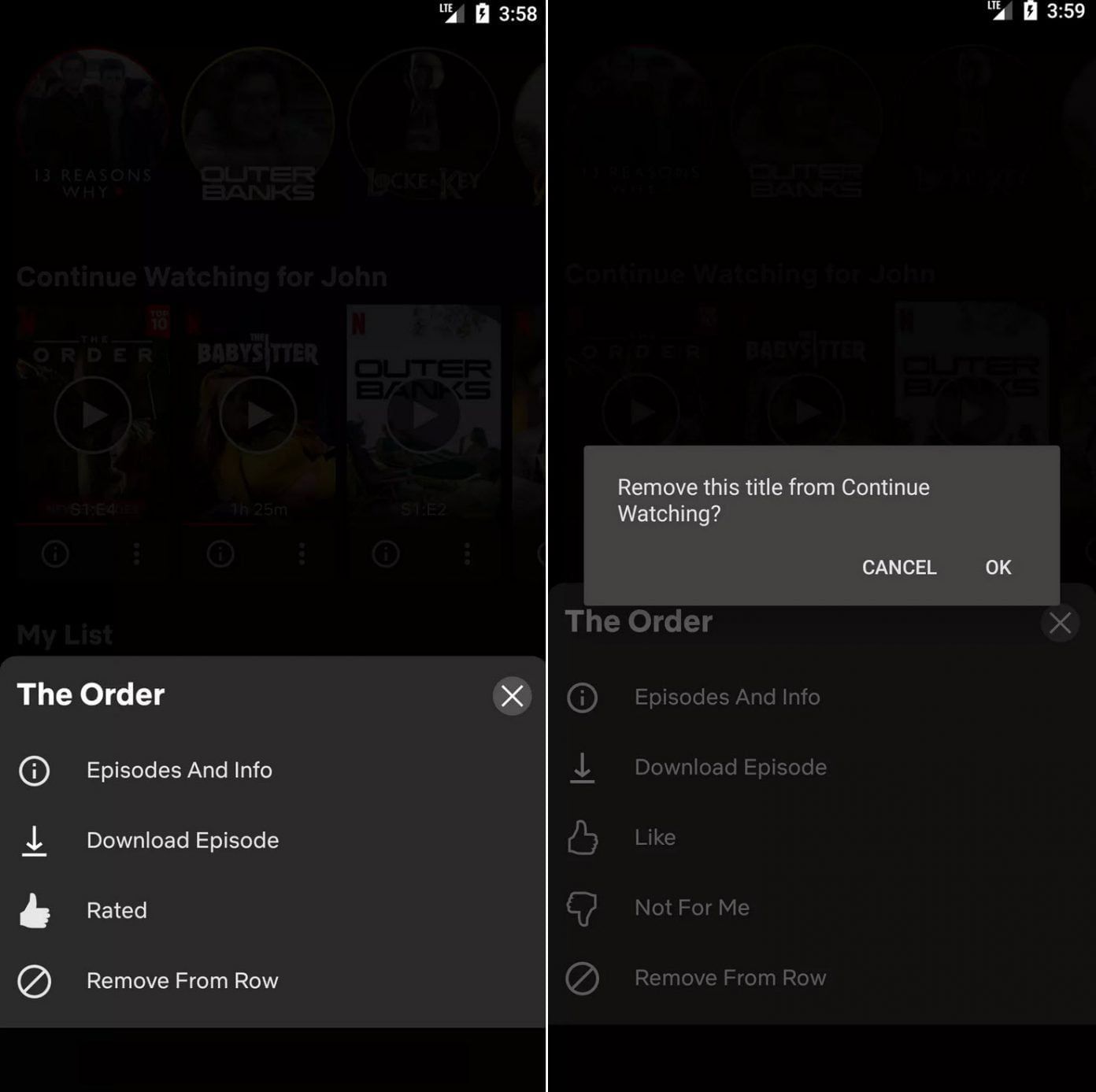 How to remove movie title from ‘continue watching’ row on Netflix ...